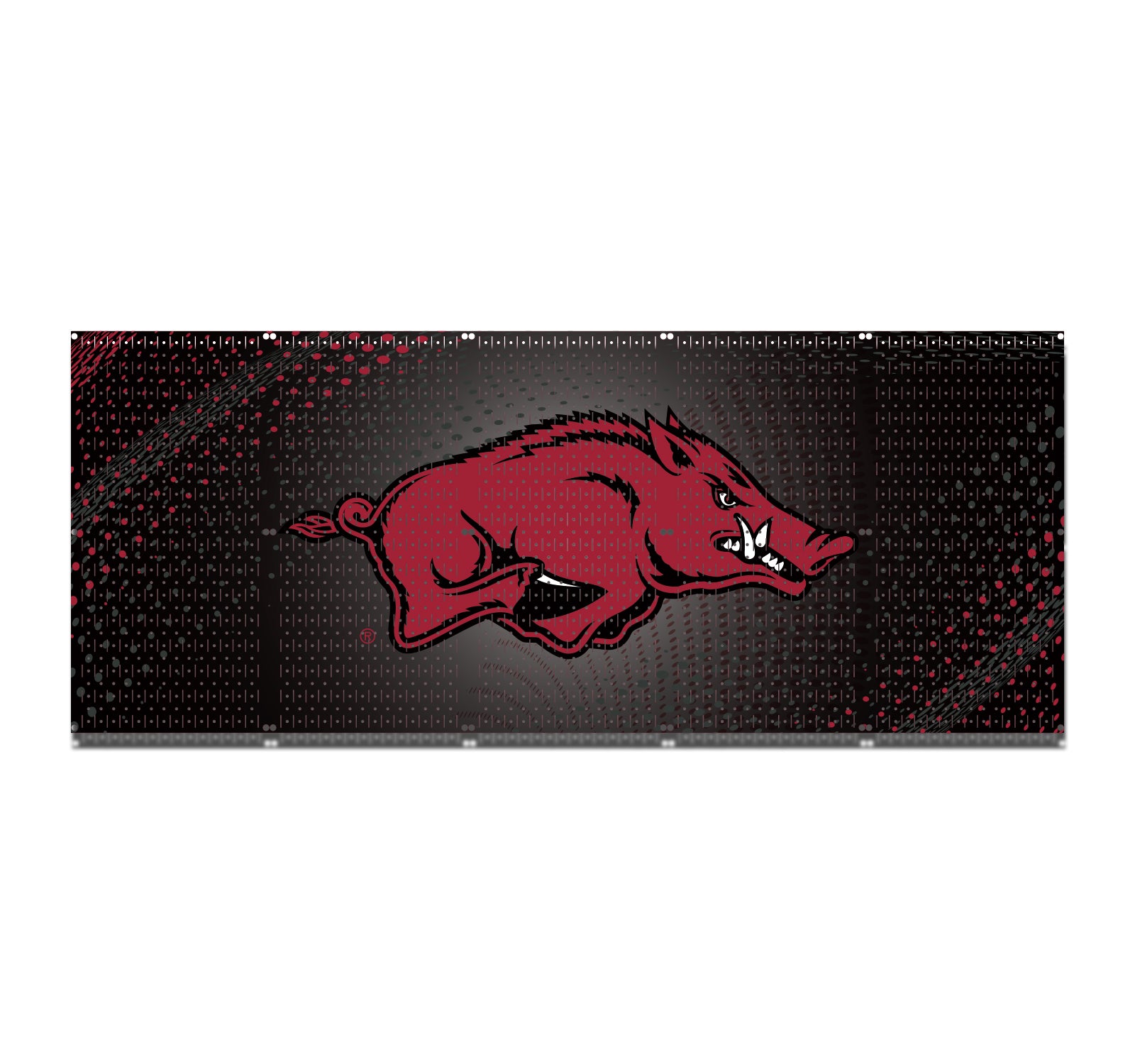 Arkansas Razorbacks (5 Panels) | 80" x 32" | Printed Pegboards | Collegiate