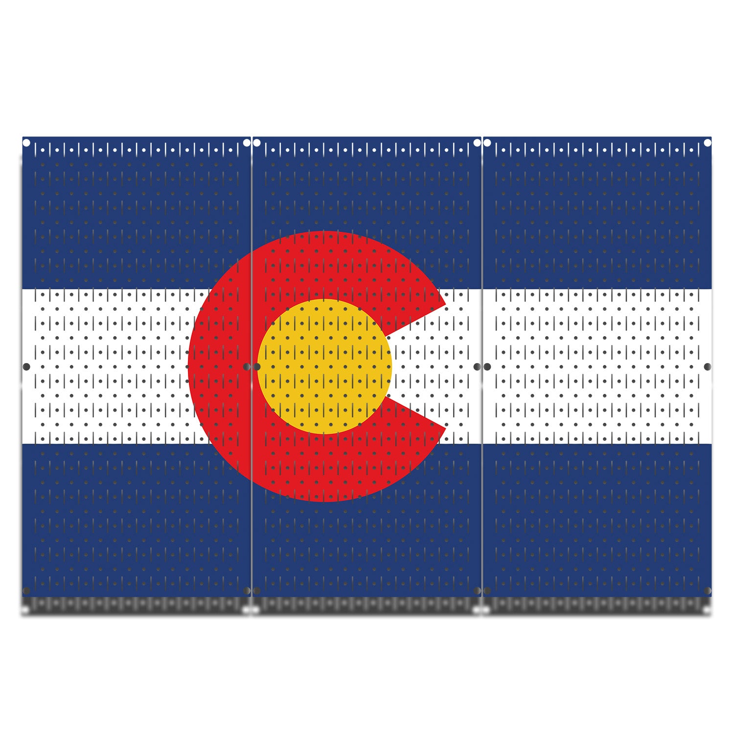 State Flags | Printed Wall Control Pegboards by HangTime Sports