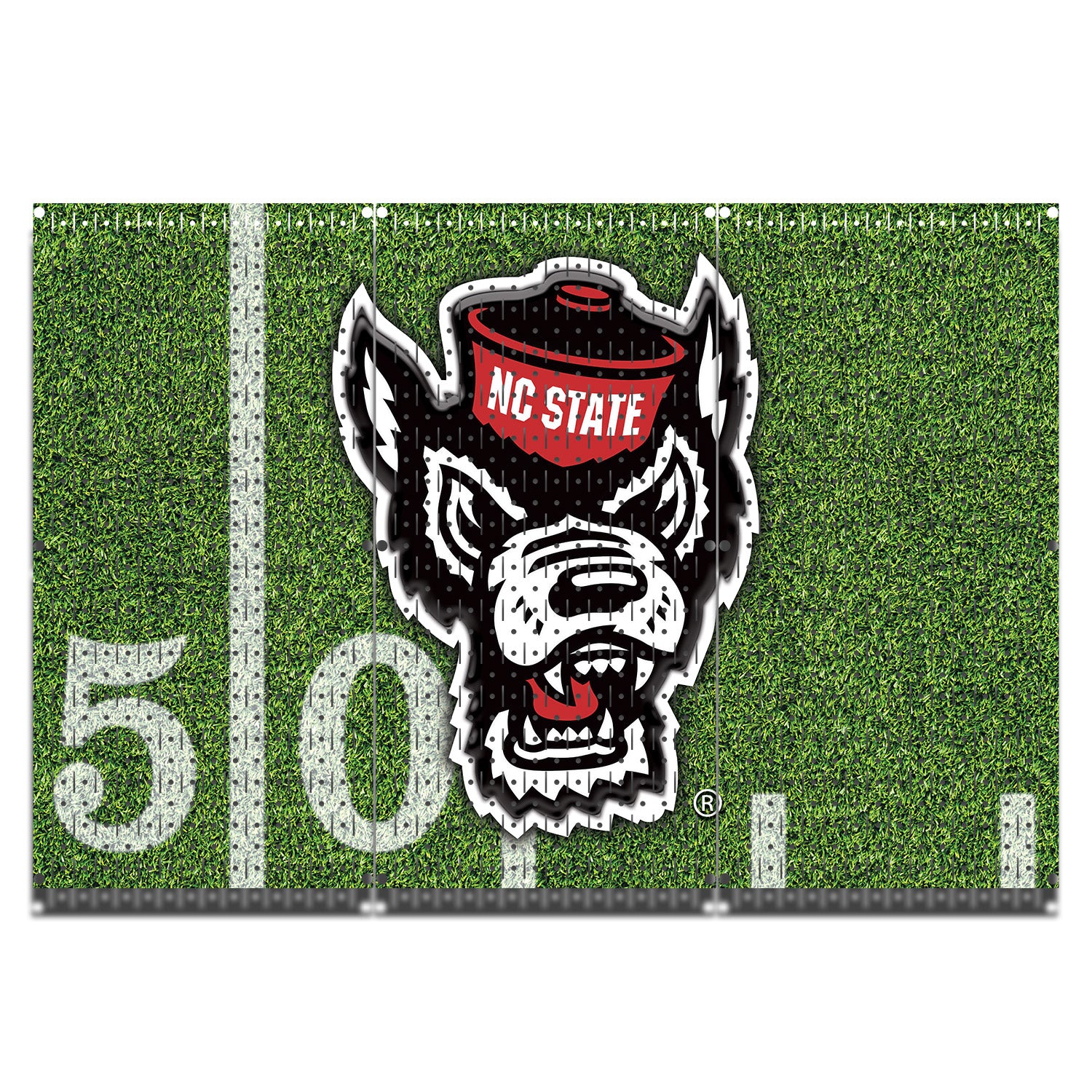 HWC13096 - North Carolina Wolfpack 3 Panels | 48 x 32 tall | Printed ...