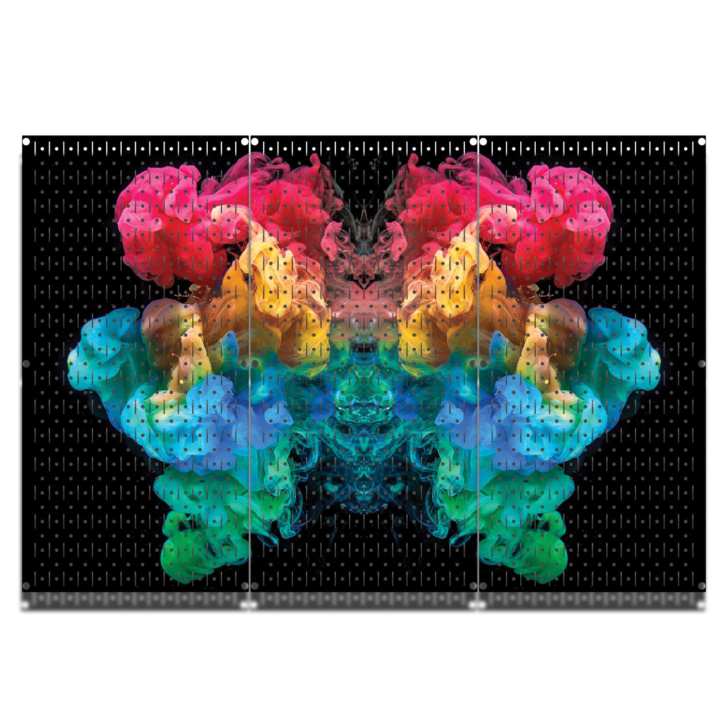 HWC13101 - Rorschach | Ch3m1st 3 Panels | 48 x 32 tall | Printed Wall ...